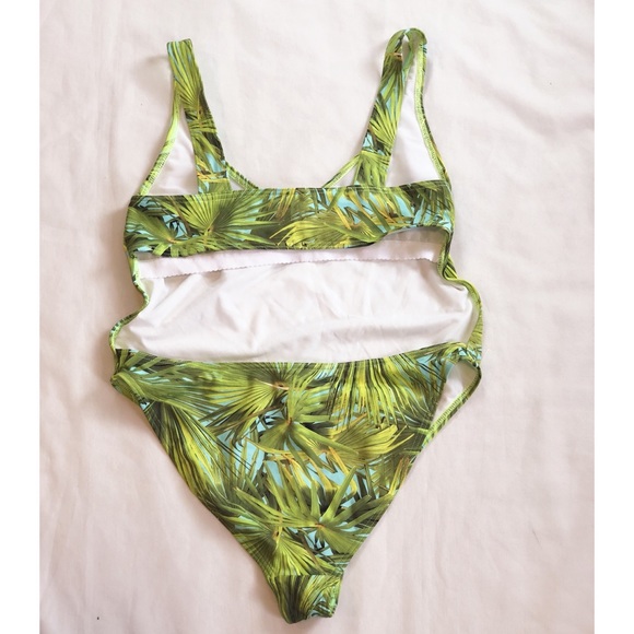 ASOS | Swim | Asos Swim Fuller Bust Sunny Palm Print Swimsuit | Poshmark